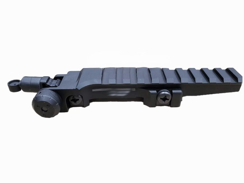 [MadDog] G36 KAC Style Flip Up Front and Rear Sight with Optic Rail Se ...